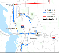 Route 240 Diversion to Eastgate – Seattle Transit Blog
