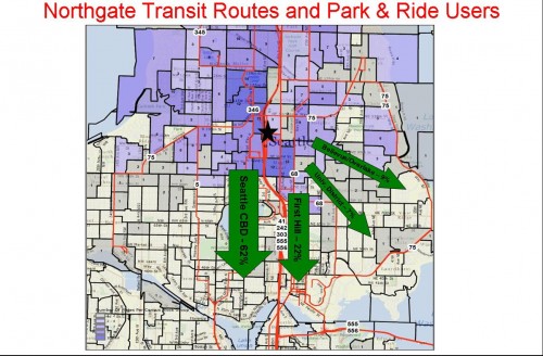 Northgate P&R Origins and Destinations – Seattle Transit Blog