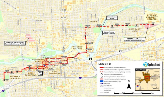 Spokane Moving Forward: The Central City Line – Seattle Transit Blog