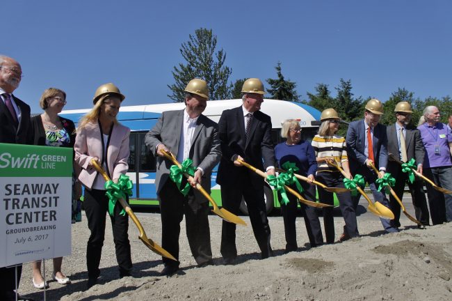 Community Transit Breaks Ground on Swift Green Line – Seattle Transit Blog