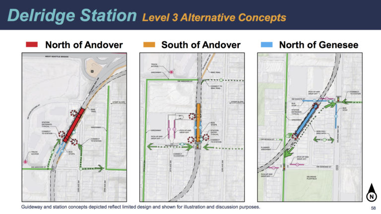 The Many Tradeoffs of Each Delridge Station Site – Seattle Transit Blog
