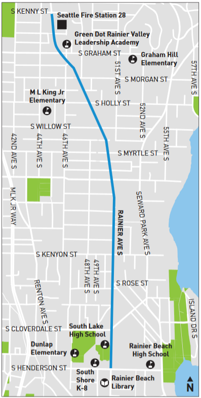 Rainier Avenue Bus Lane Advances – Seattle Transit Blog