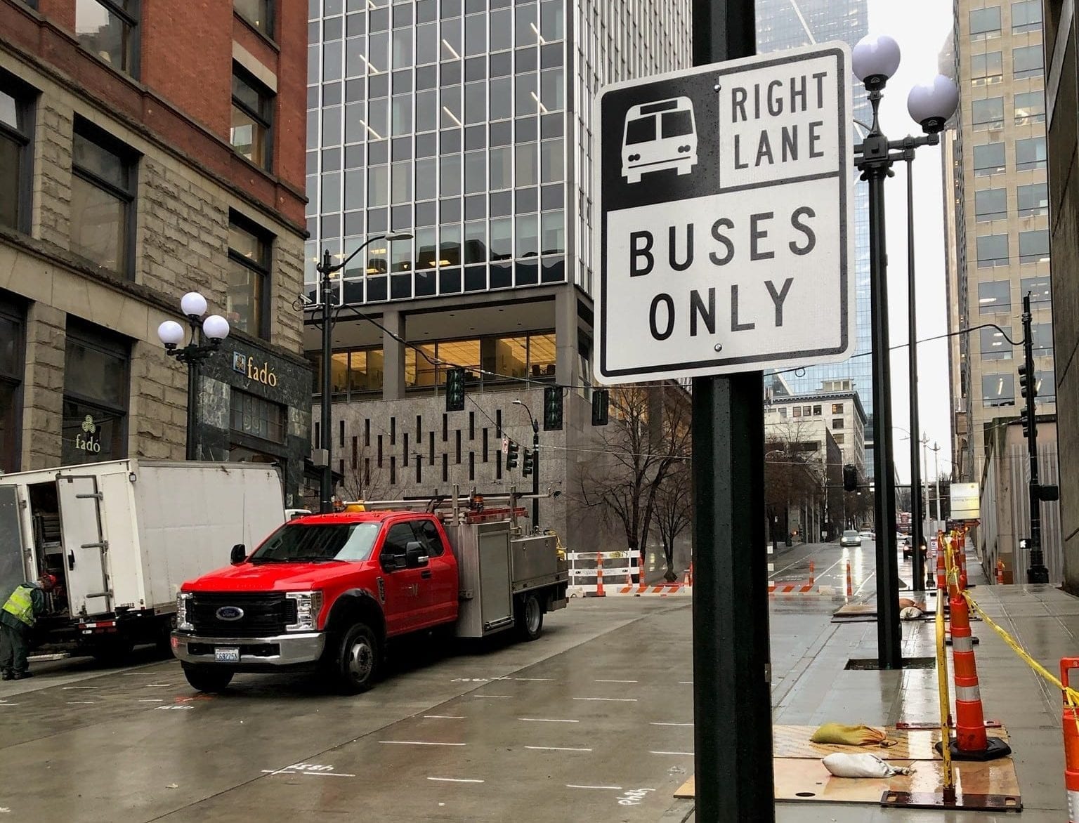 Columbia Street busway opens Feb. 22 with stops for ferry riders ...