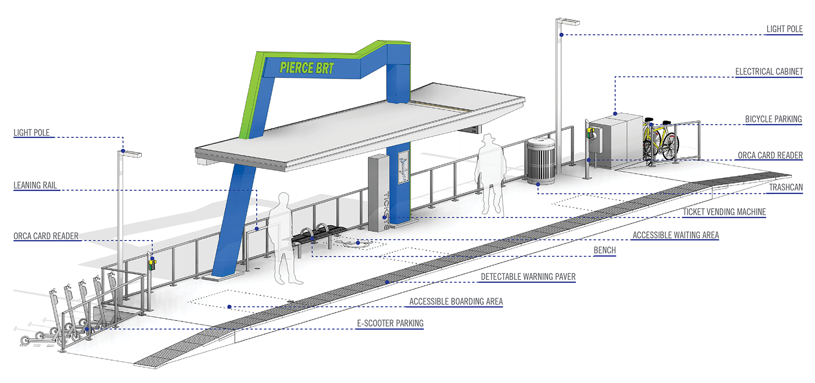 Pierce Transit’s first bus rapid transit line to split between mixed ...