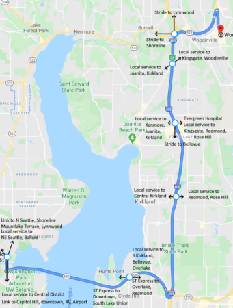 Send the Woodinville bus to UW, not Bellevue – Seattle Transit Blog
